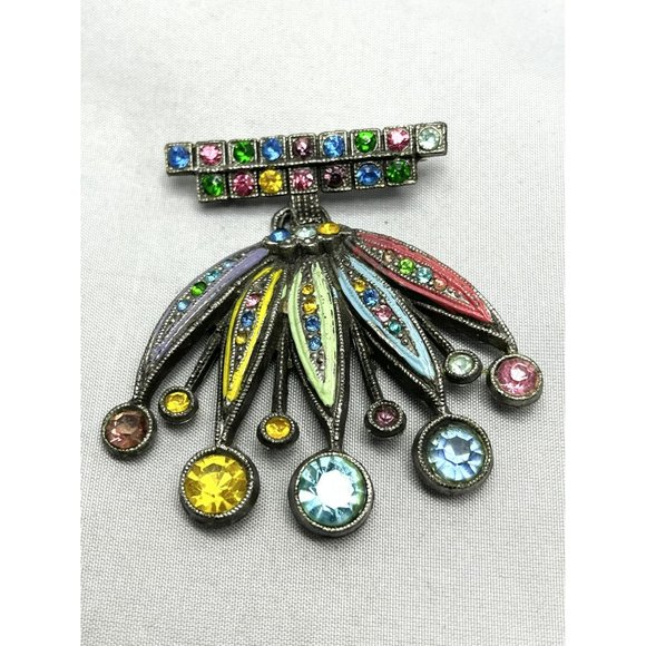 Vintage | Jewelry | Antique Little Nemo Enamel Glass Estate Brooch Pin ...